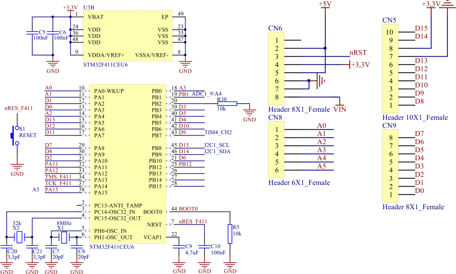 KA-NUCLEO-F411CE - Kamamilabs.com - Wiki